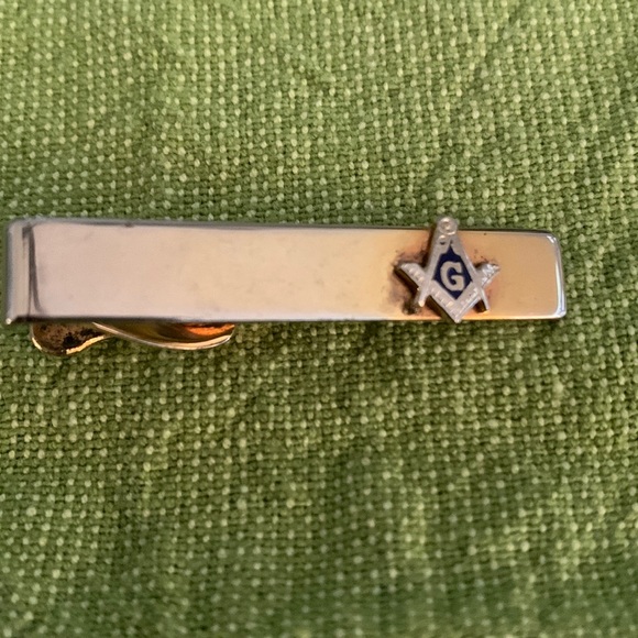 Accessories | Masonic Gold Tone Tie Clip | Poshmark